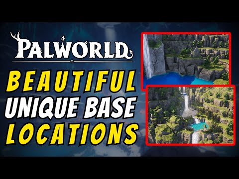 The Best BASE LOCATIONS in PALWORLD! (Unique Areas!)