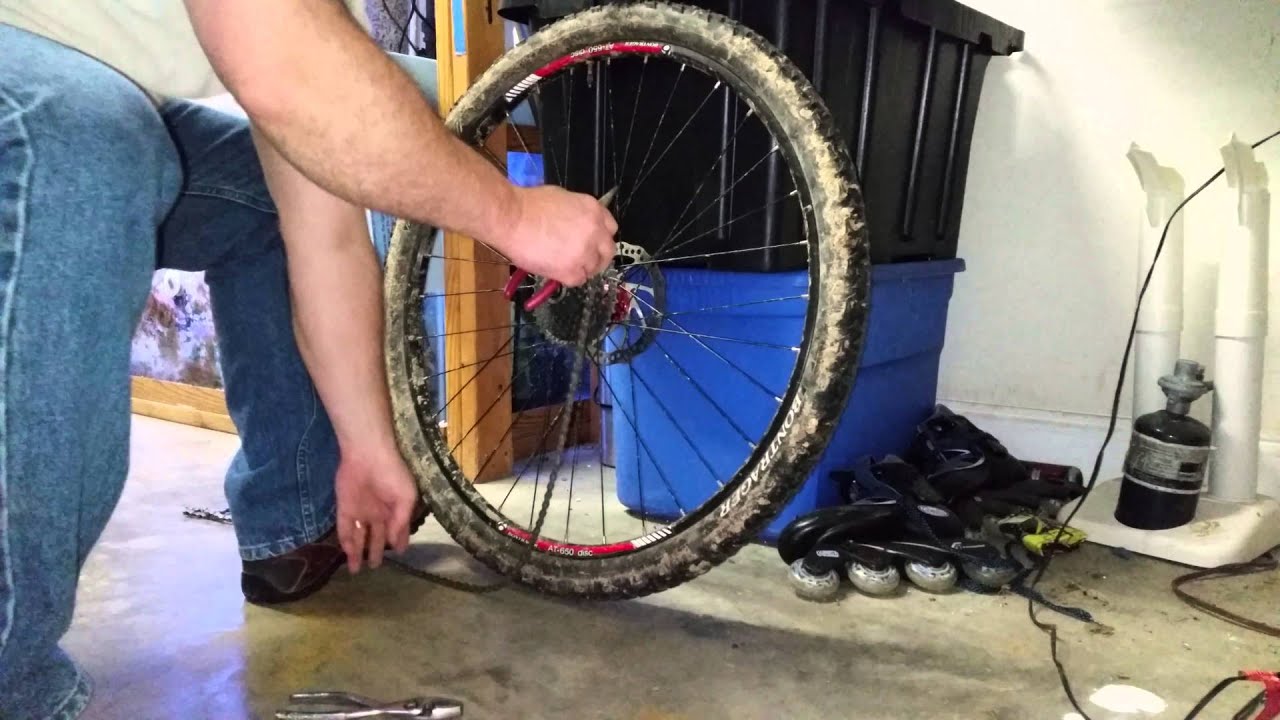 Bicycle Cassette Removal without Special Tools