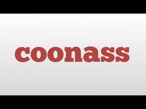 coonass meaning and pronunciation