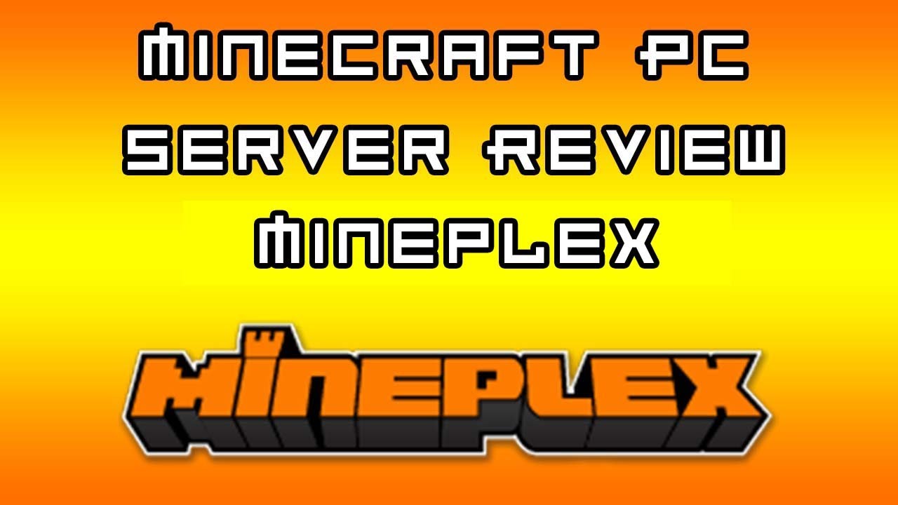 Minecraft PC Mineplex Server Review Good And Bad Points