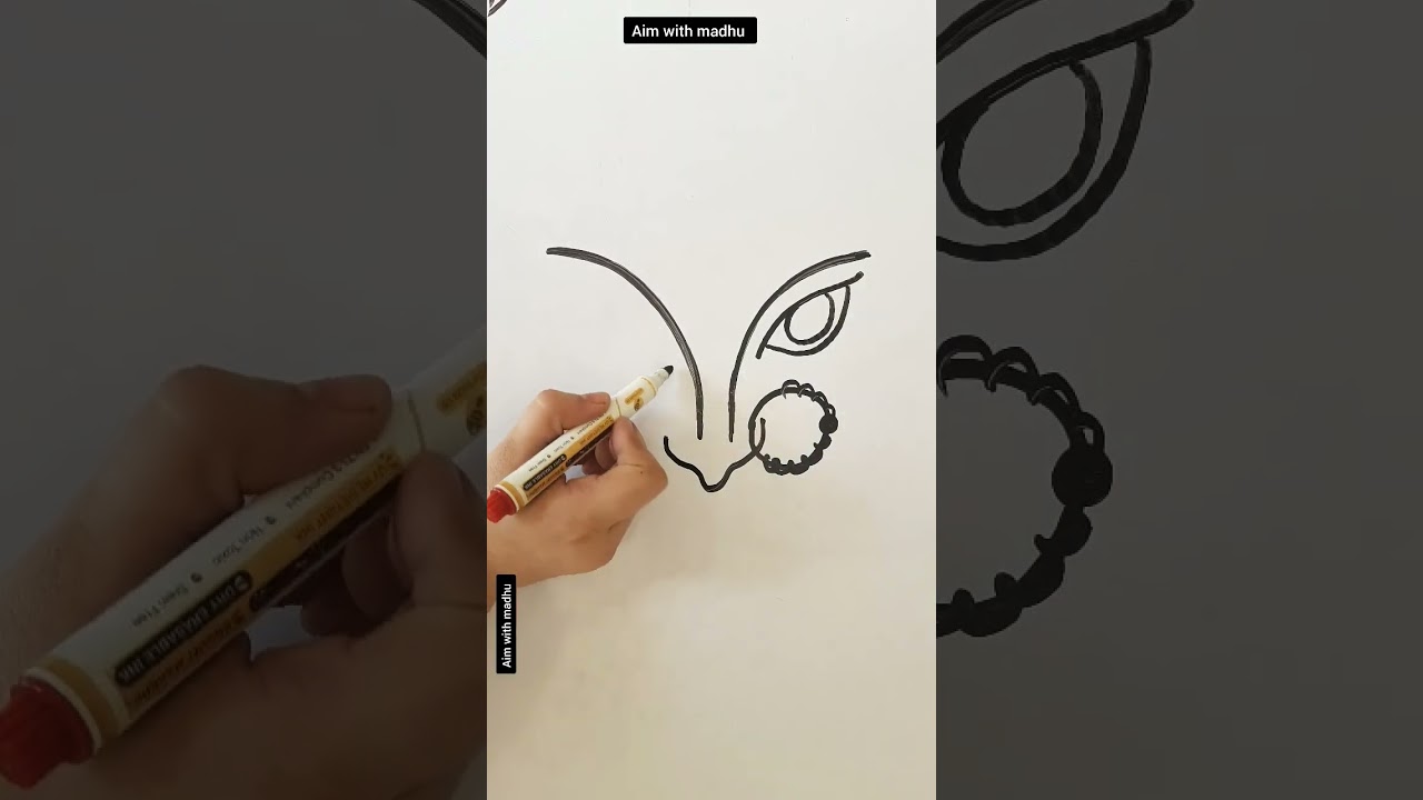 Goddess drawing #god #drawing #easydrawing #kidsdrawing #shorts