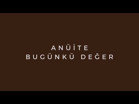 ANÜİTE | PARANIN ZAMAN DEĞERİ | KREDİ TAKSİT HESAPLAMA | Annuity & Present Value Annuity& Question