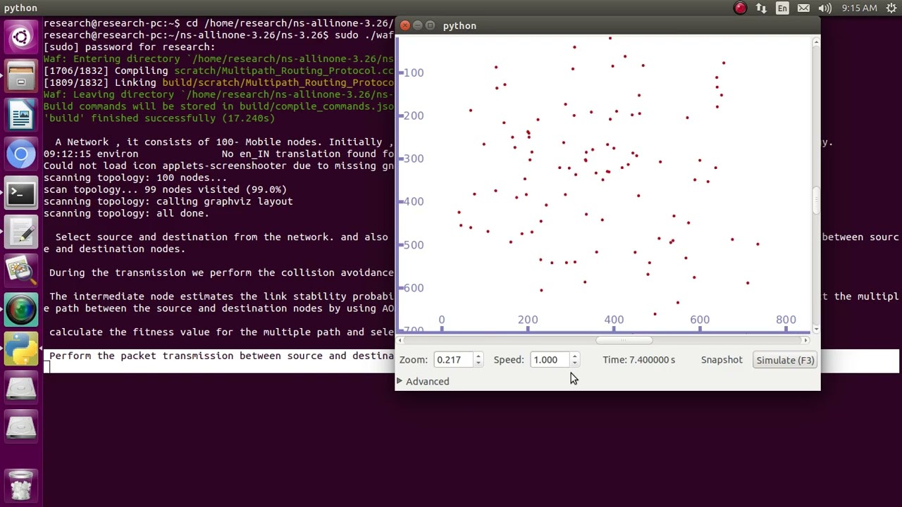 Multipath Routing Protocol Using Genetic Algorithm Simulation
