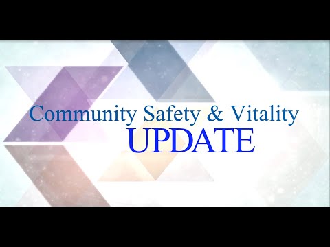 Community Safety and Vitality Update October 2023