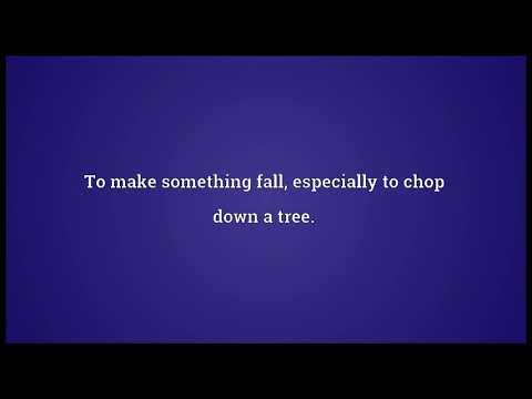 fell meaning in English