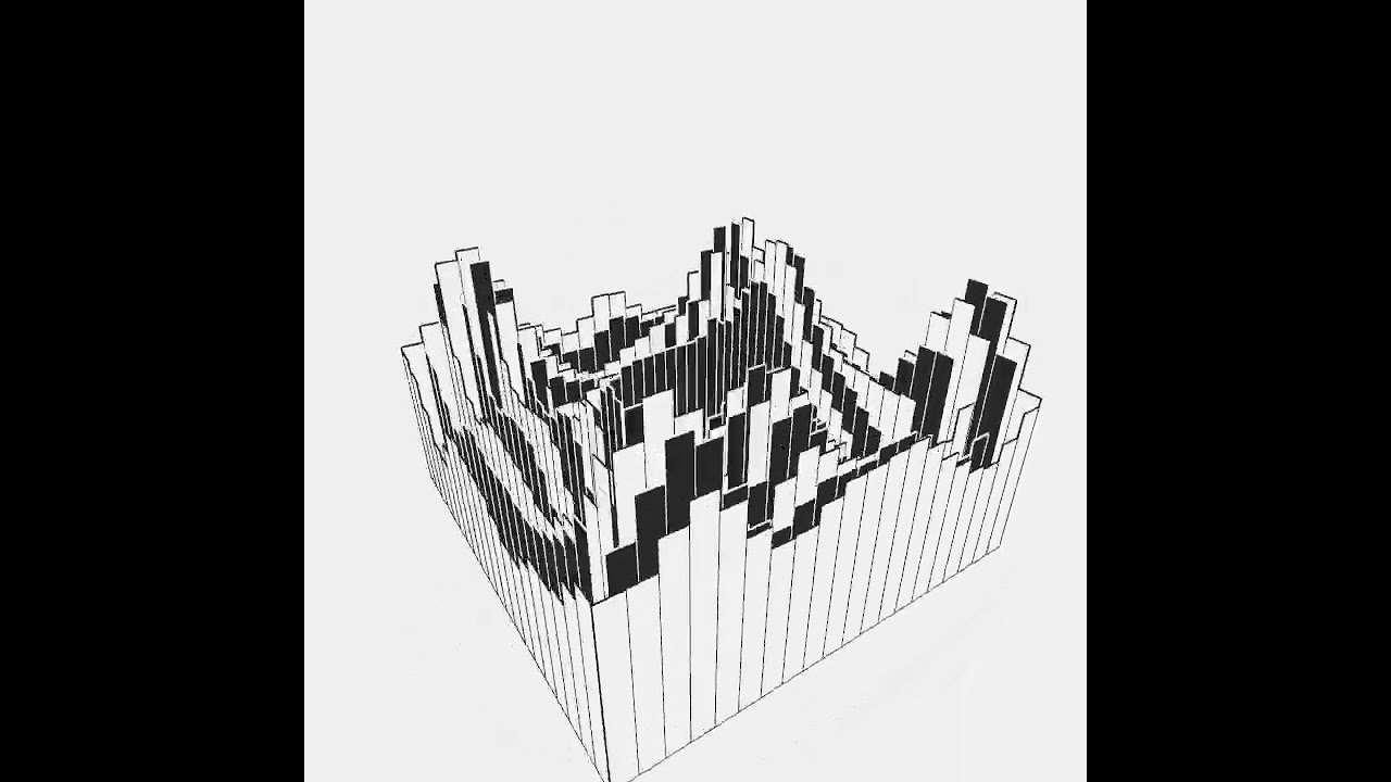 Waving. #openframeworks #creativecoding #programming
