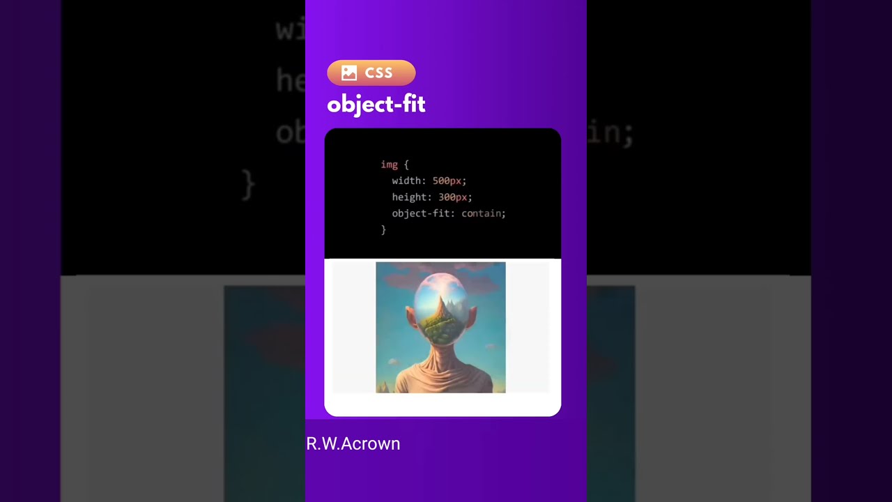How to use CSS object-fit to control your images | CSS Object fit | CSS Training & Projects