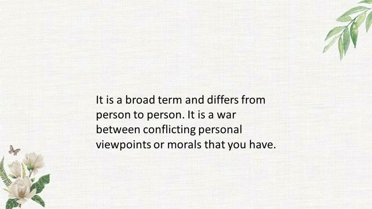 Ethics Chapter 1 Long Quiz