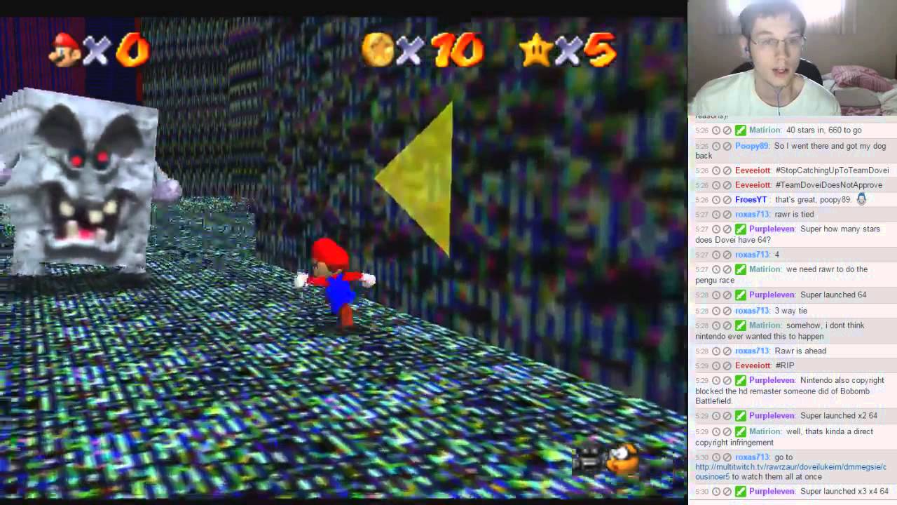 Super Mario 64 Chaos Edition Pt.2: Neon Whomp King