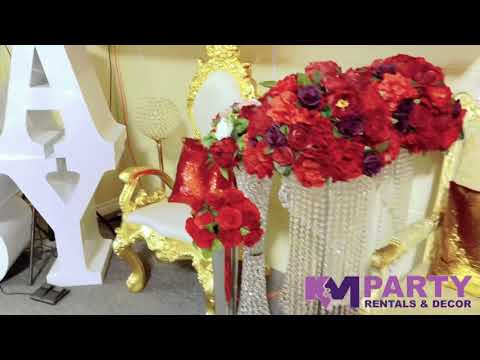 K&M Party Rentals & Decor - GTA’s Largest Showroom