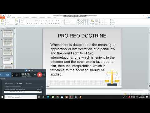 Pro Reo Doctrine