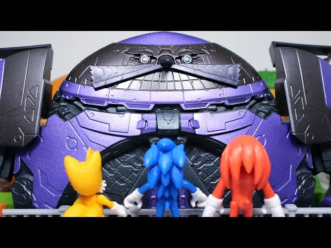 Jakks Pacific Sonic Movie 2 Death Egg Robot Playset Review!