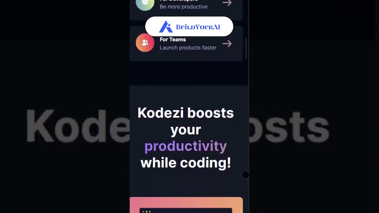 Boost Your Coding Productivity with Kodezi - The Effortless Coding Solution