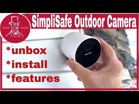 How to Install SimpliSafe Wireless Outdoor Security Camera
