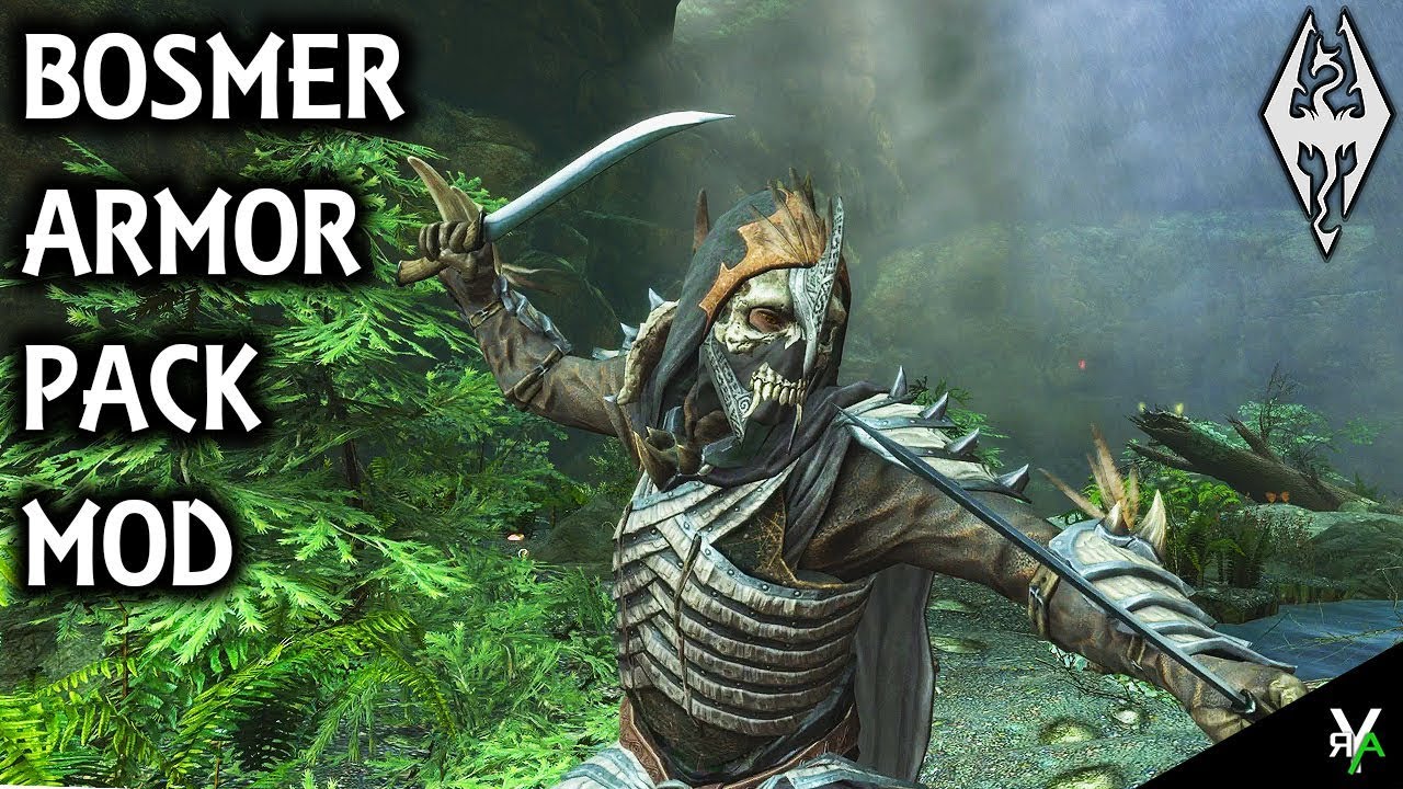 BOSMER ARMOR PACK: Amazing Armor Mod- Xbox Modded Skyrim Mod Showcase