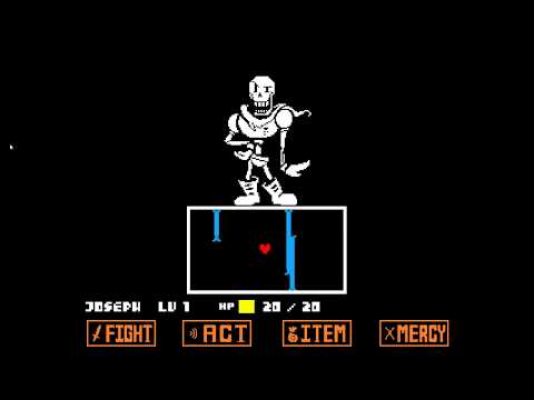 Steam Community :: Video :: Undertale: Papyrus (Boss Fight)