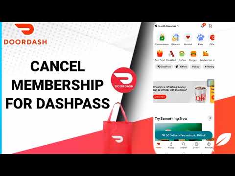 How To Cancel Membership For Dashpass On DoorDash-Food Delivery (Original) App