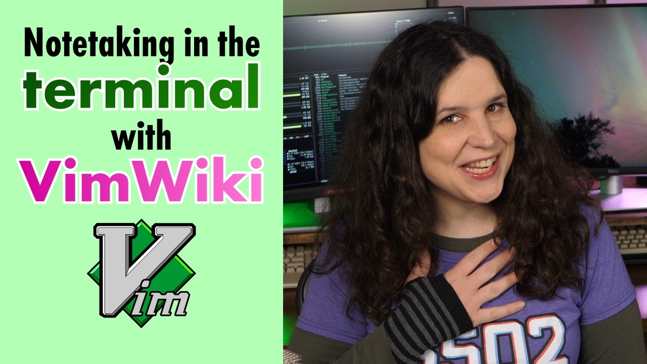VimWiki: I write my notes in the terminal, like a monster