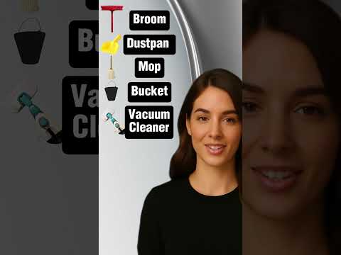 Cleaning Tools in English 🧹🧼 Learn Vocabulary Fast!