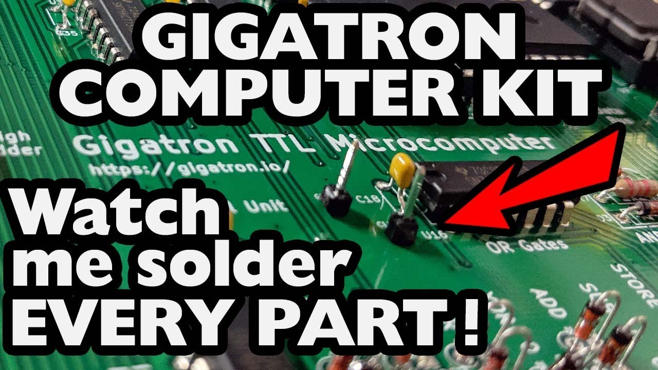 Gigatron Part 1: Assembly