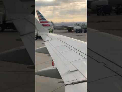 Boarding and Finding My Seat on American Eagle #4631!