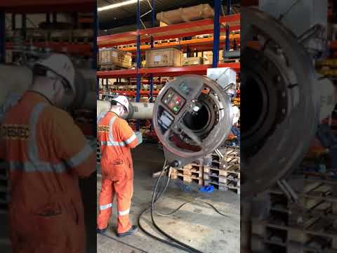 Destec F50 portable CN facing & boring machine