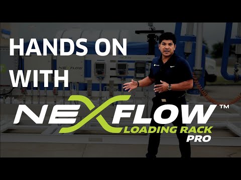Custom NEXFLOW Loading Rack Pro | 2-Arm Fluid Transfer System
