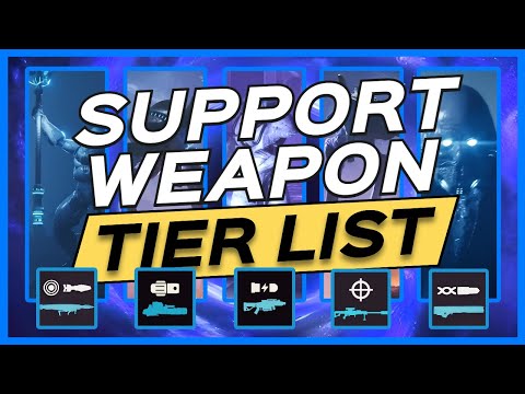 HELLDIVERS 2 | UPDATED | BEST & HONEST ILLUMINATE SUPPORT WEAPON TIER LIST