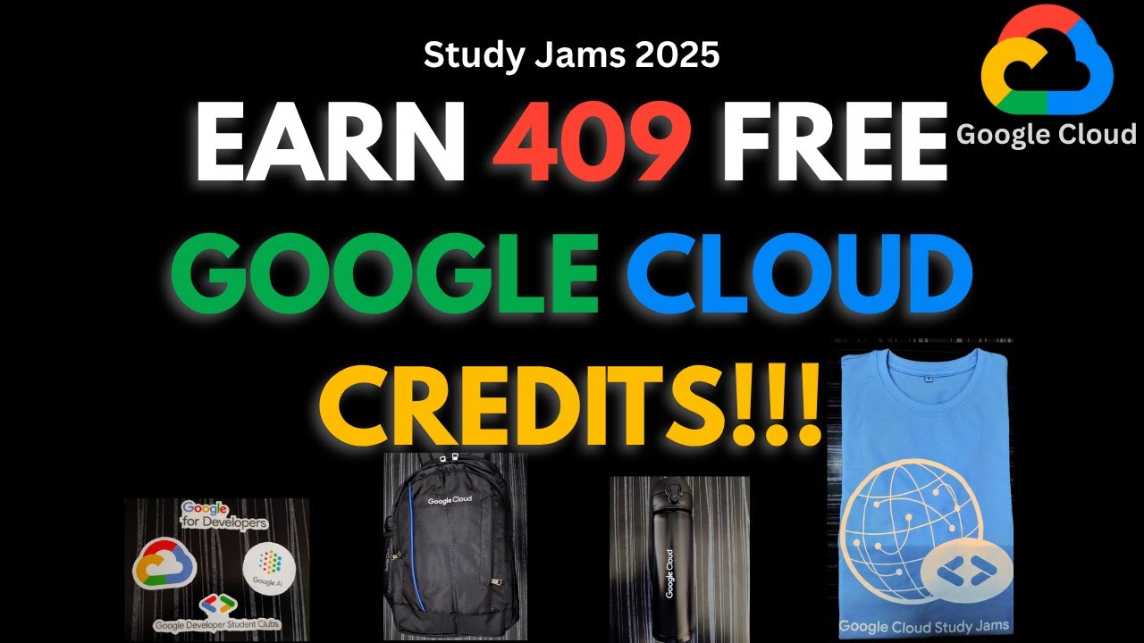 Google Cloud Study Jams 2025 Credits Redeem Instructions | 409 Free GCP Credits