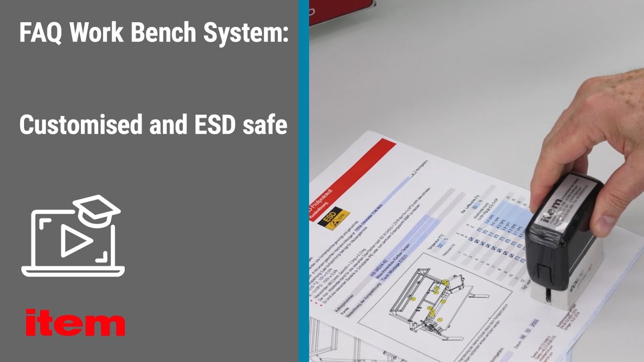 FAQ Work Bench System – Customised and ESD safe