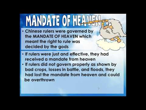 Mandate of Heaven
