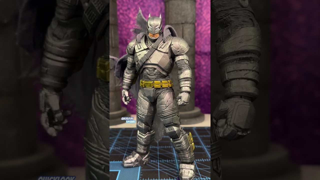 BATMAN ARMOR SUIT BvS DC Multiverse QUICK LOOK McFarlane Toys Superhero Figure Review