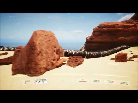 ☵ HIRAETH #steam #playtest - version 4.2 preview. Dust and sandstorms on Nesoi.