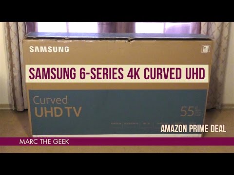 Samsung 6-Series 4K 55" Curved UHD ($649 Amazon Prime Deal)