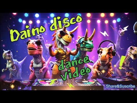 “🕺 Dino Disco Dance Party | Fun Dance Song for Kids | T-Rex & Friends Shake It!”