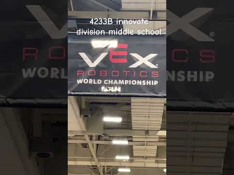 Vex worlds #vexrobotics #vex #middleschool #first