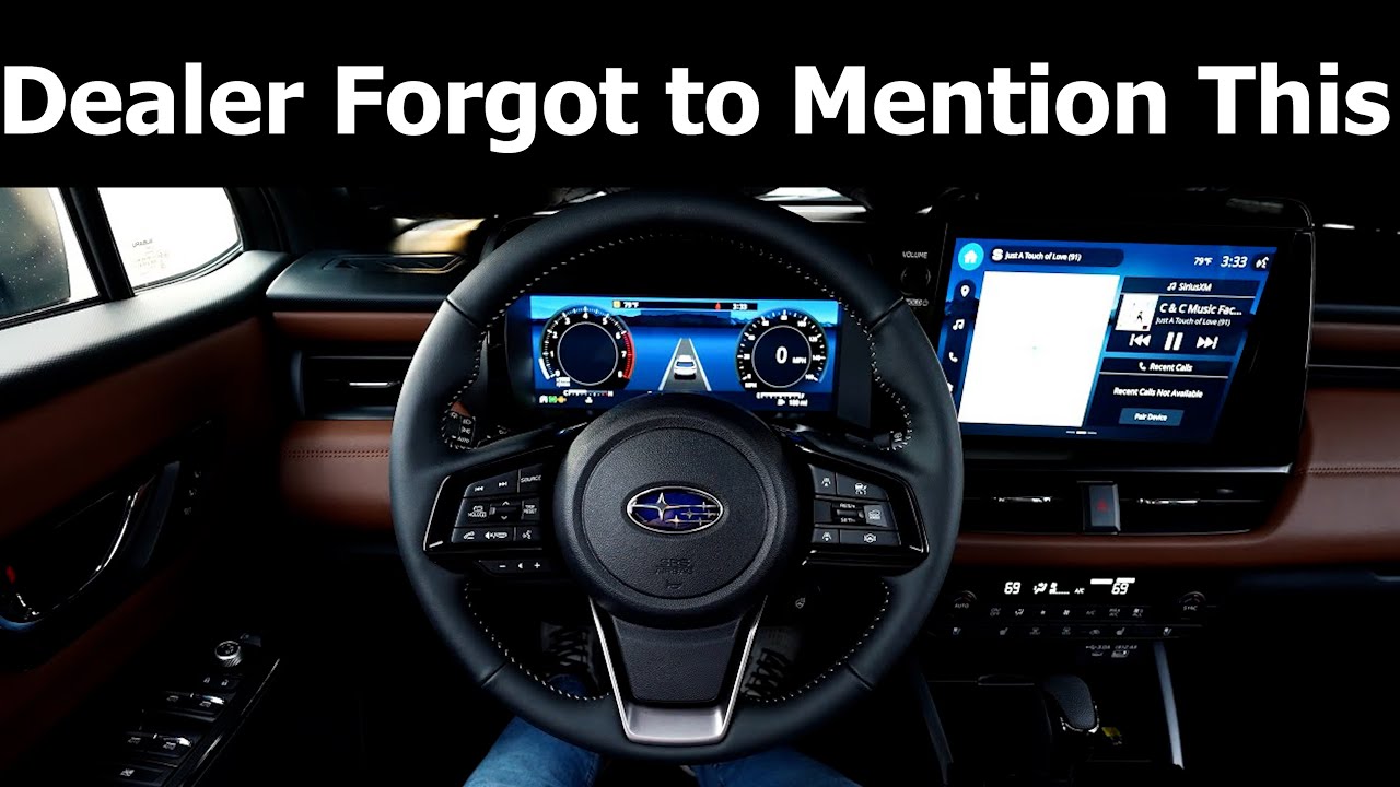 2026 Subaru Outback Controls Explained — Dashboard, Steering Wheel & Screen Guide
