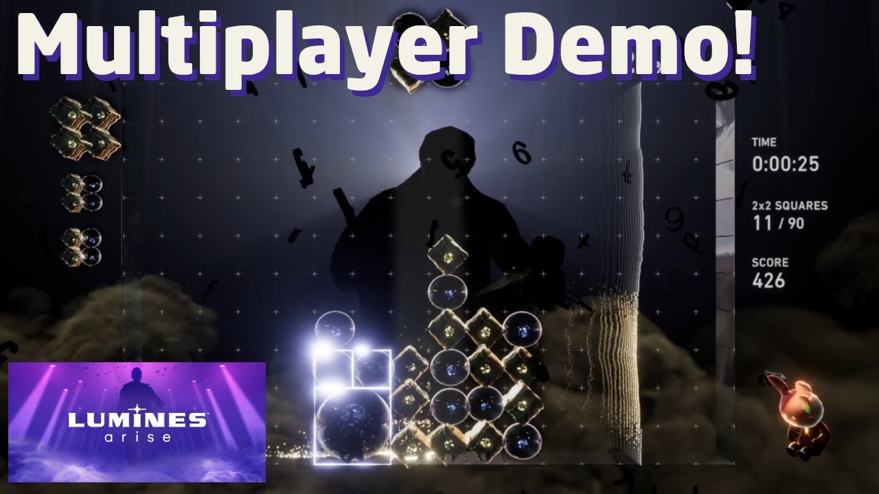 Just Released! Lumines Arise - Multiplayer Demo!