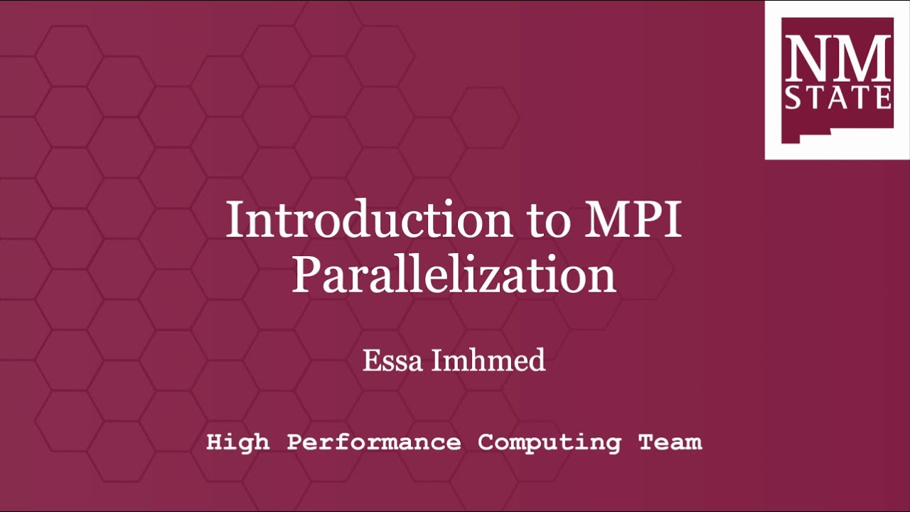 MPI Parallelization