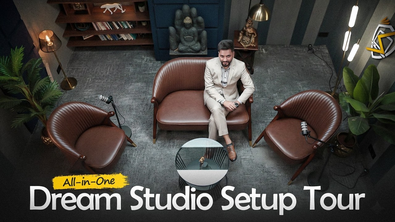 YouTube Studio Setup | Podcast Studio Setup | Online Teaching Setup