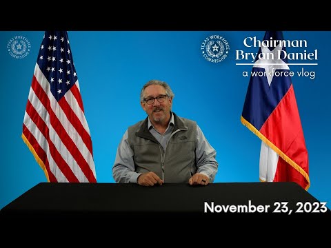 A Thanksgiving Day Message | Chairman Bryan Daniel VLOG | November 23, 2023