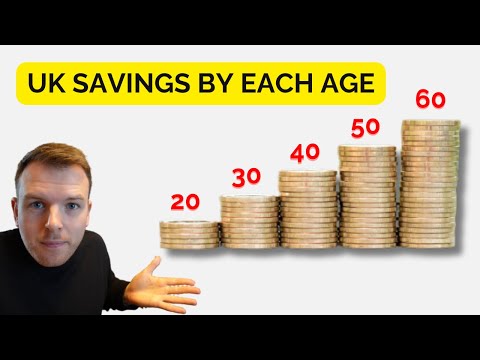 The UK Average Savings Amount at 30/40/50/60: Revealed!