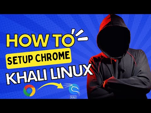 How To Setup Chrome In Khali linux #hacker #linux #video