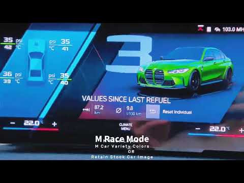 BMW G20 M Race Display CodinG