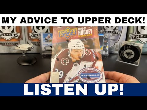 My advice to Upper Deck! 2020-21 Upper Deck Extended Series Hockey!