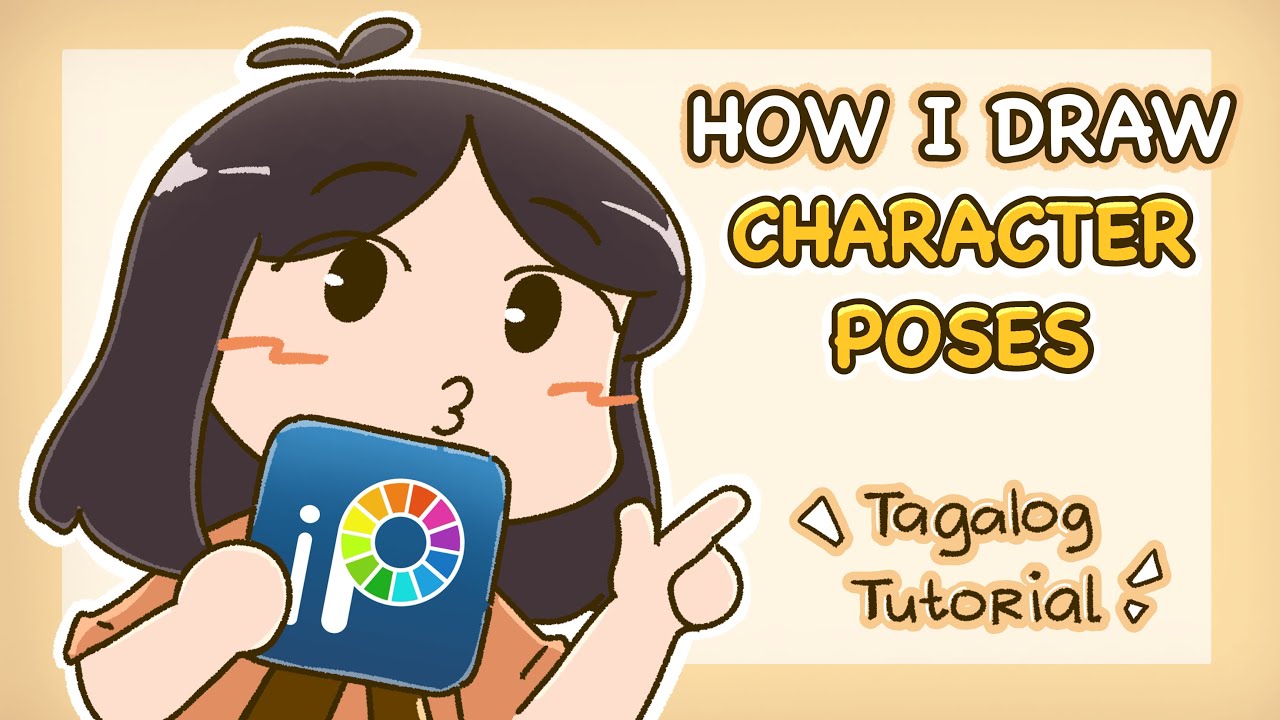 PAANO GUMAWA NG CHARACTER POSES SA IBISPAINT (Tutorial for beginners)