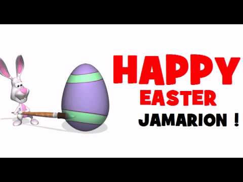 HAPPY EASTER JAMARION