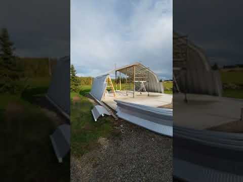 I build a future steel building