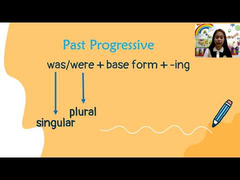 English 6 progressive aspect of verbs