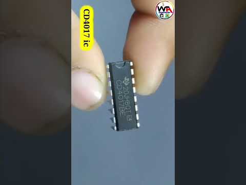 💡Cool LED chasing light circuit using CMOS Decade counter IC CD4017BE and 555 timer Tag your friends